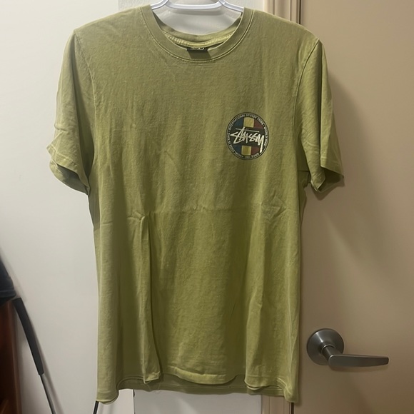Stussy | Shirts | Stussy Green Tshirt High Quality And Barely Used | Poshmark